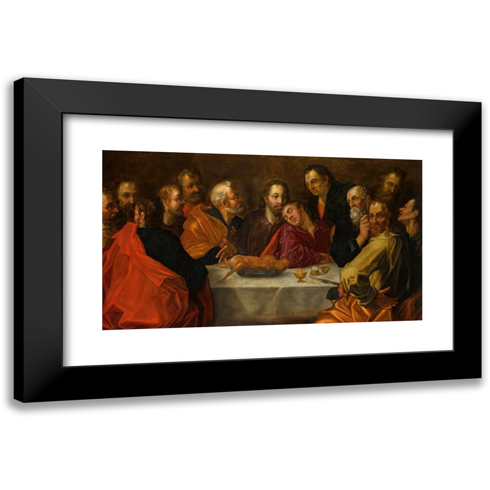 Circle of Pablo de Céspedes 24x15 Black Modern Framed Museum Art Print ...