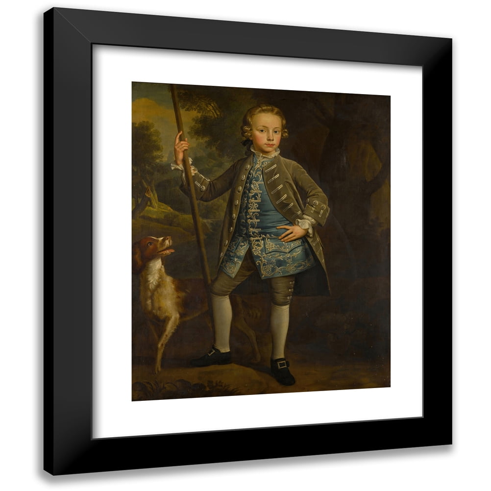 Circle of Stephen Slaughter 12x14 Black Modern Framed Museum Art Print ...