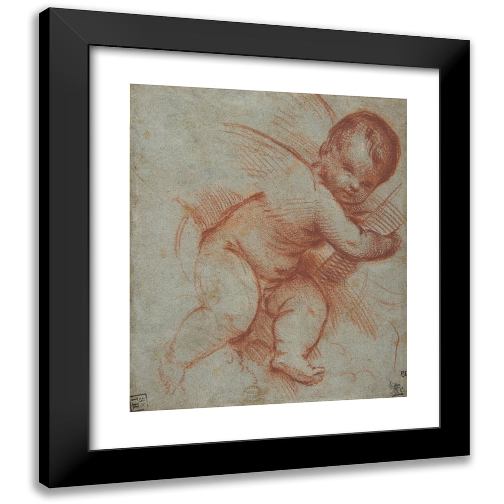 Circle of Titian 12x14 Black Modern Framed Museum Art Print Titled ...