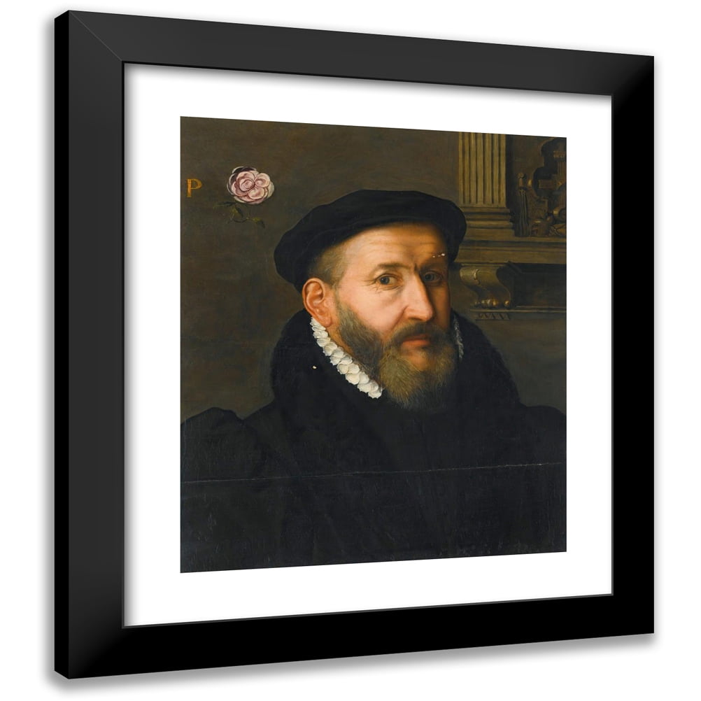 Circle of Willem Key 15x17 Black Modern Framed Museum Art Print Titled ...