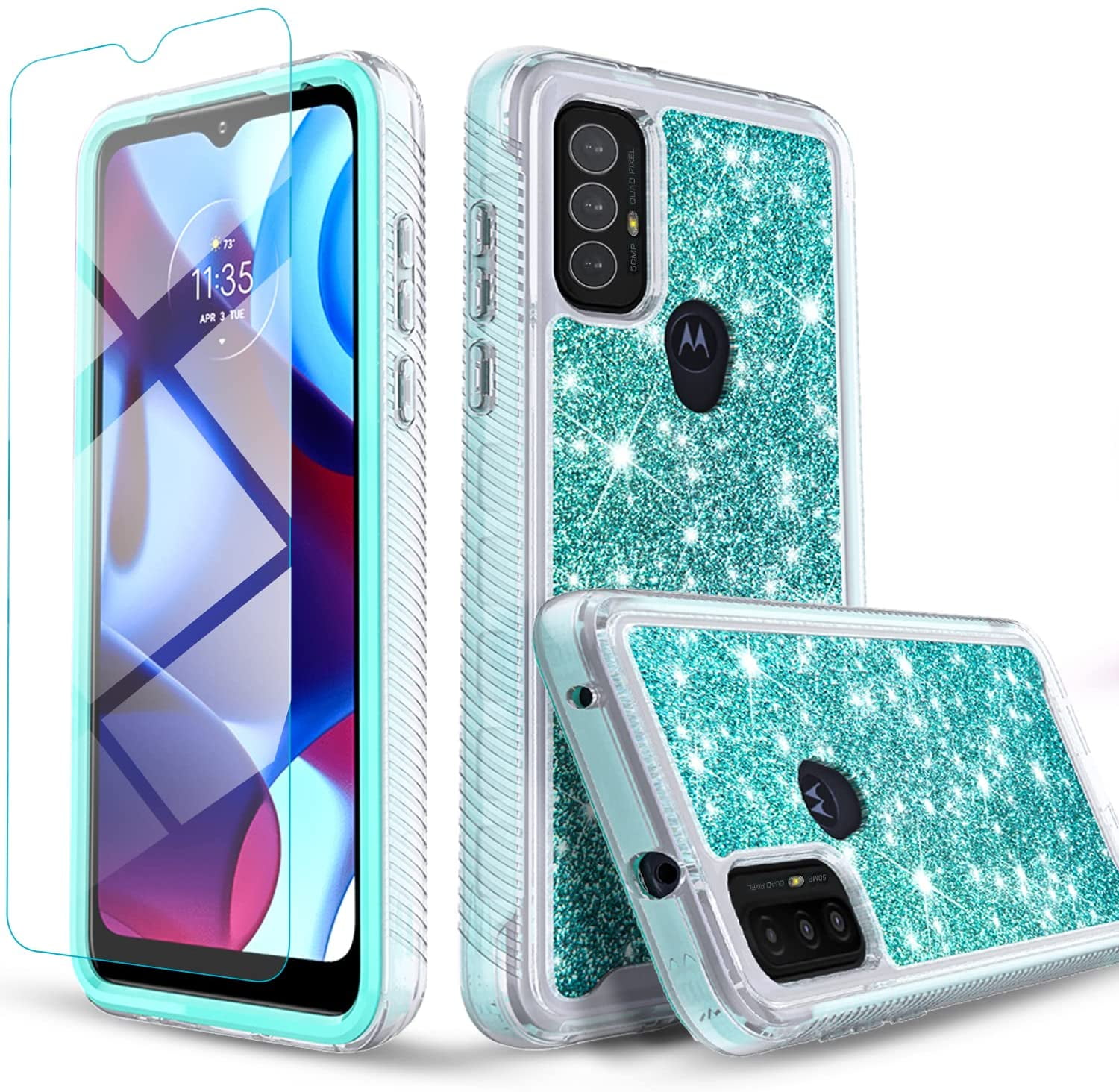 Circlemalls Case for Oneplus Nord N20 5G, +Screen Protector 12 Feet ...