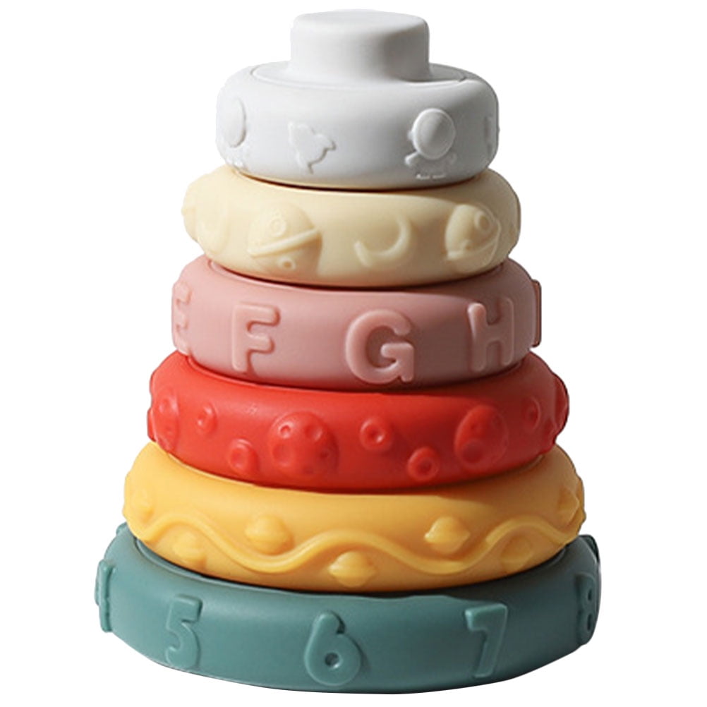 Circles Stacking Ring Montessori Toys Children’s for Toddlers Infant ...