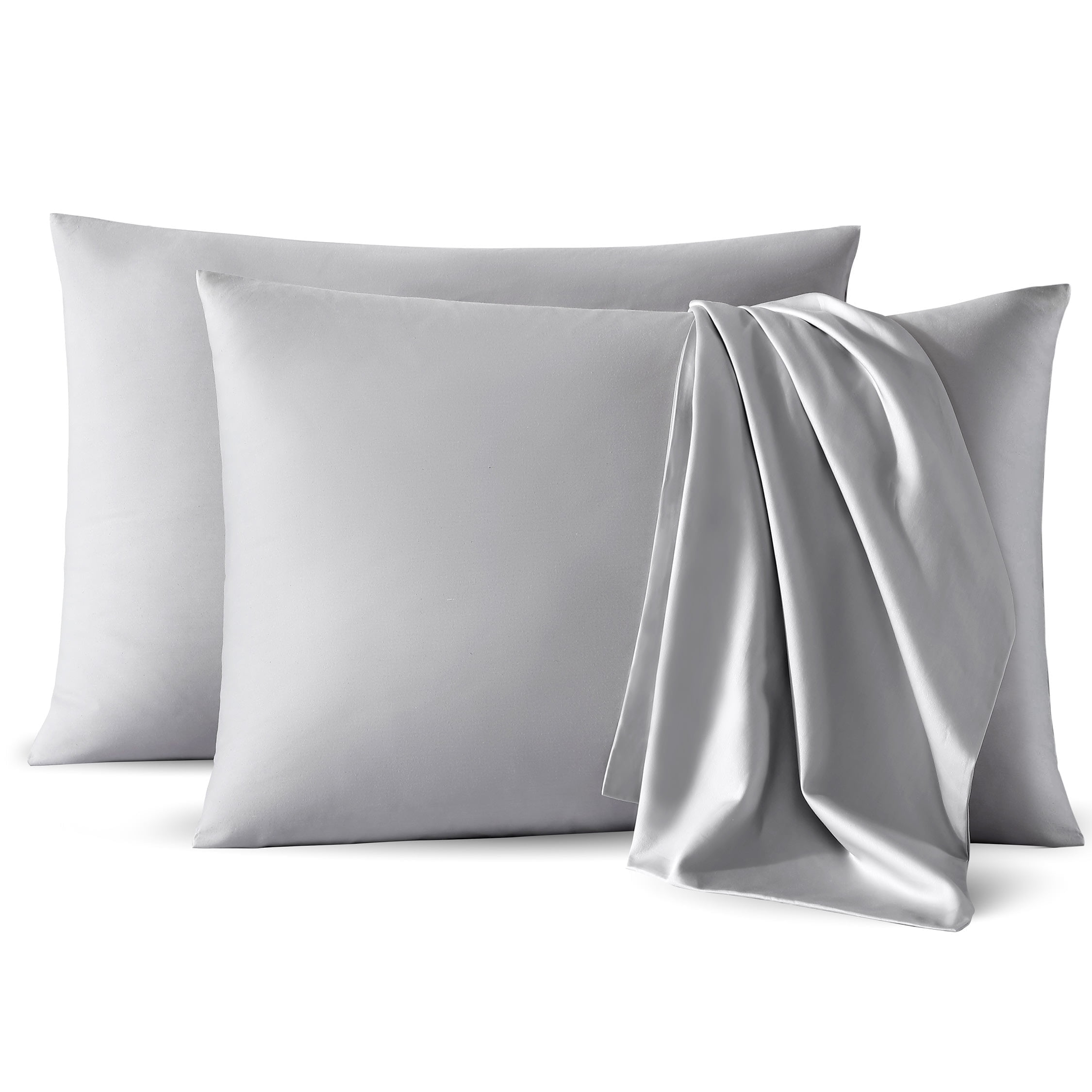 CirclesHome Pillow Cases King Size â€“ Sateen Cotton Pillowcases â ...