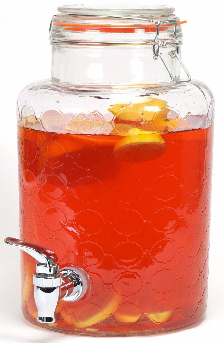 Circleware 92017 1.4 gal Garden Gate Dispenser with Hermetic Lid ...