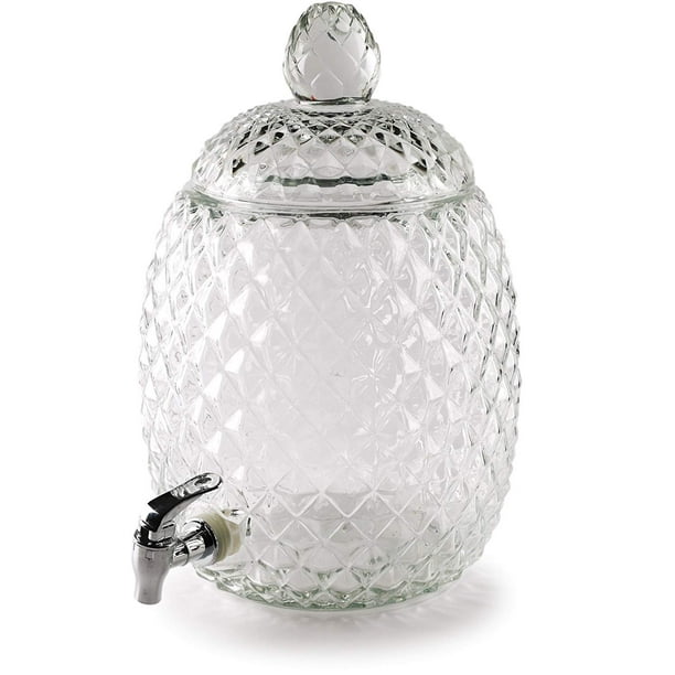 Circleware Aberdeen Pineapple Shaped Dispenser 2.1 Gallon - Walmart.com