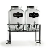 Circleware Double Mini Yorkshire Dispensers With Chalkboard Panels On ...