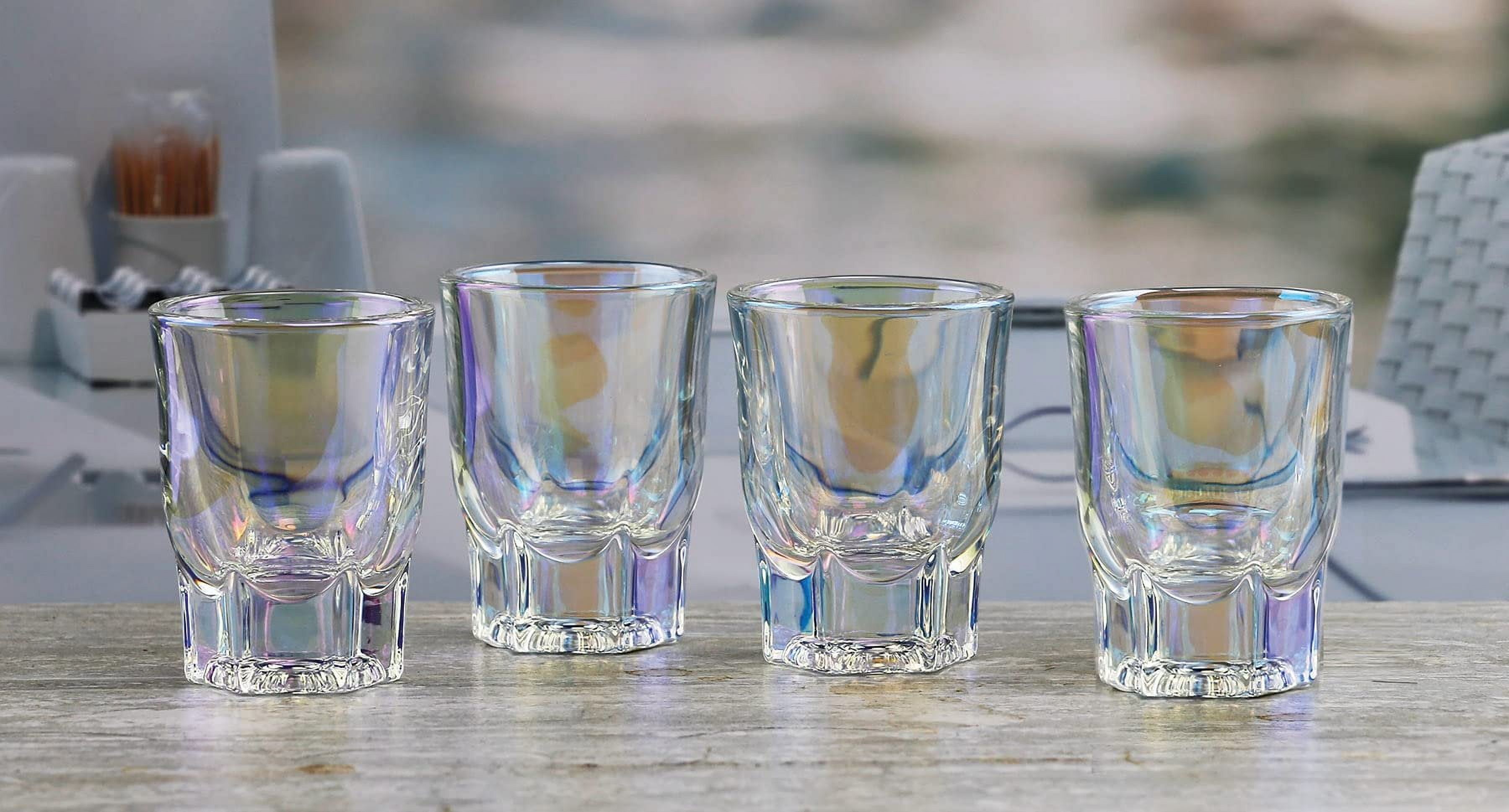 Circleware Mitzi Shot Glasses, Set of 4, 2.1 oz, Bar Cabinet Glassware ...