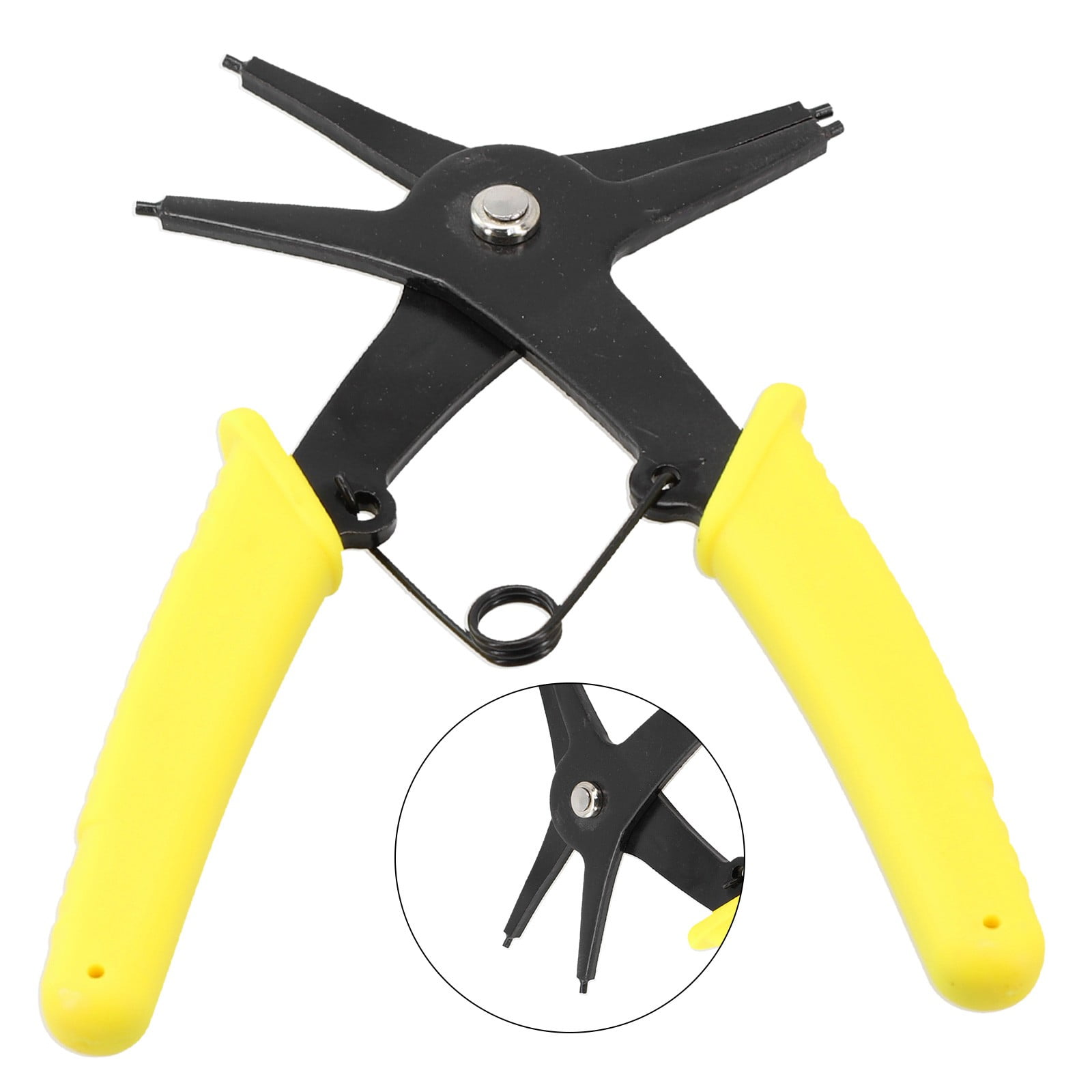 Circlip Plier Snap Ring Removal Tool Dual Purpose Circlip Pliers Snap ...