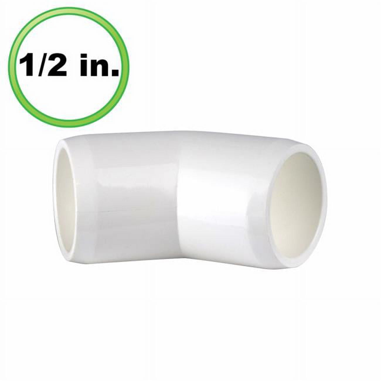 Circo 0.5 in. 45 Degree Ell PVC Fitting - Walmart.com