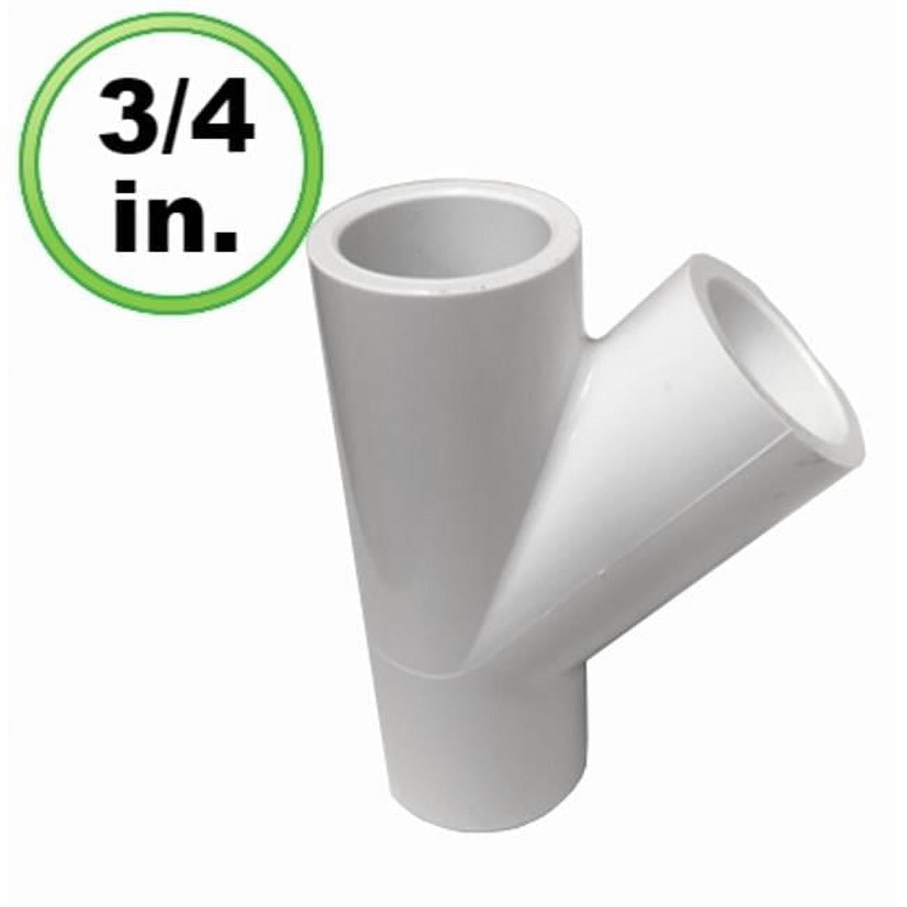 Circo 0.75 in. Wye 45 Degree Utility Grade Fitting - Walmart.com