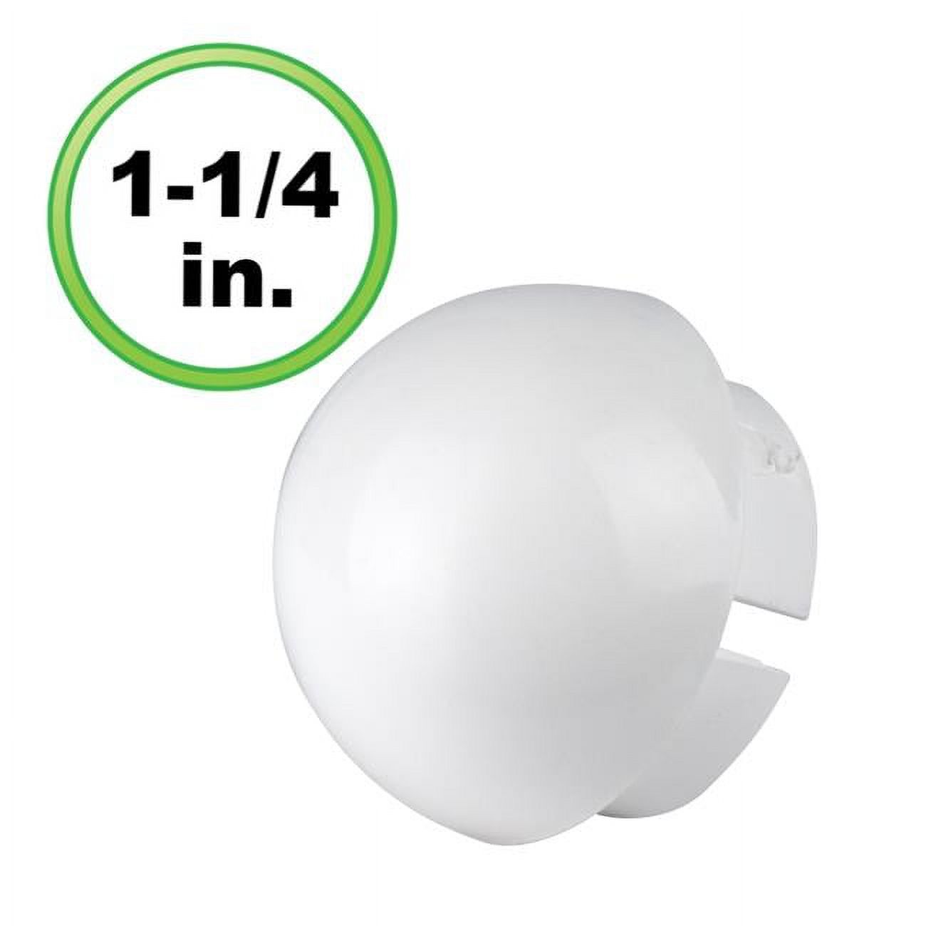 Circo 1.25 in. PVC Pipe Ball Cap - Walmart.com