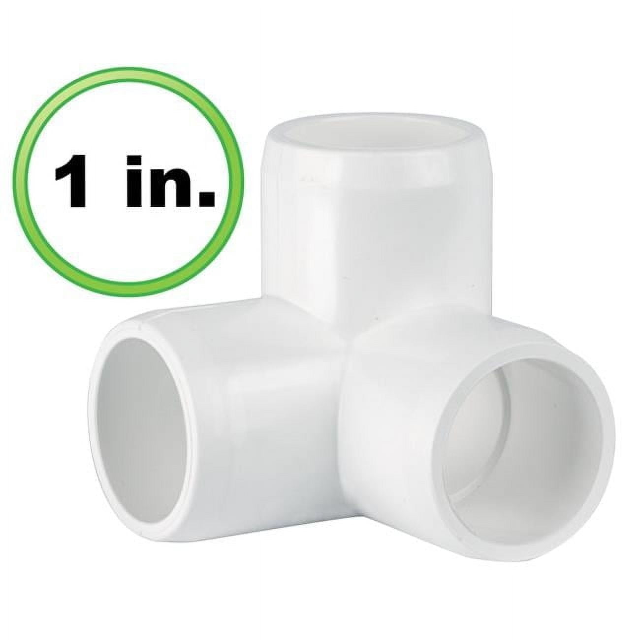 Circo 1 in. 3 Way L PVC Pipe Fitting - Green - Walmart.com