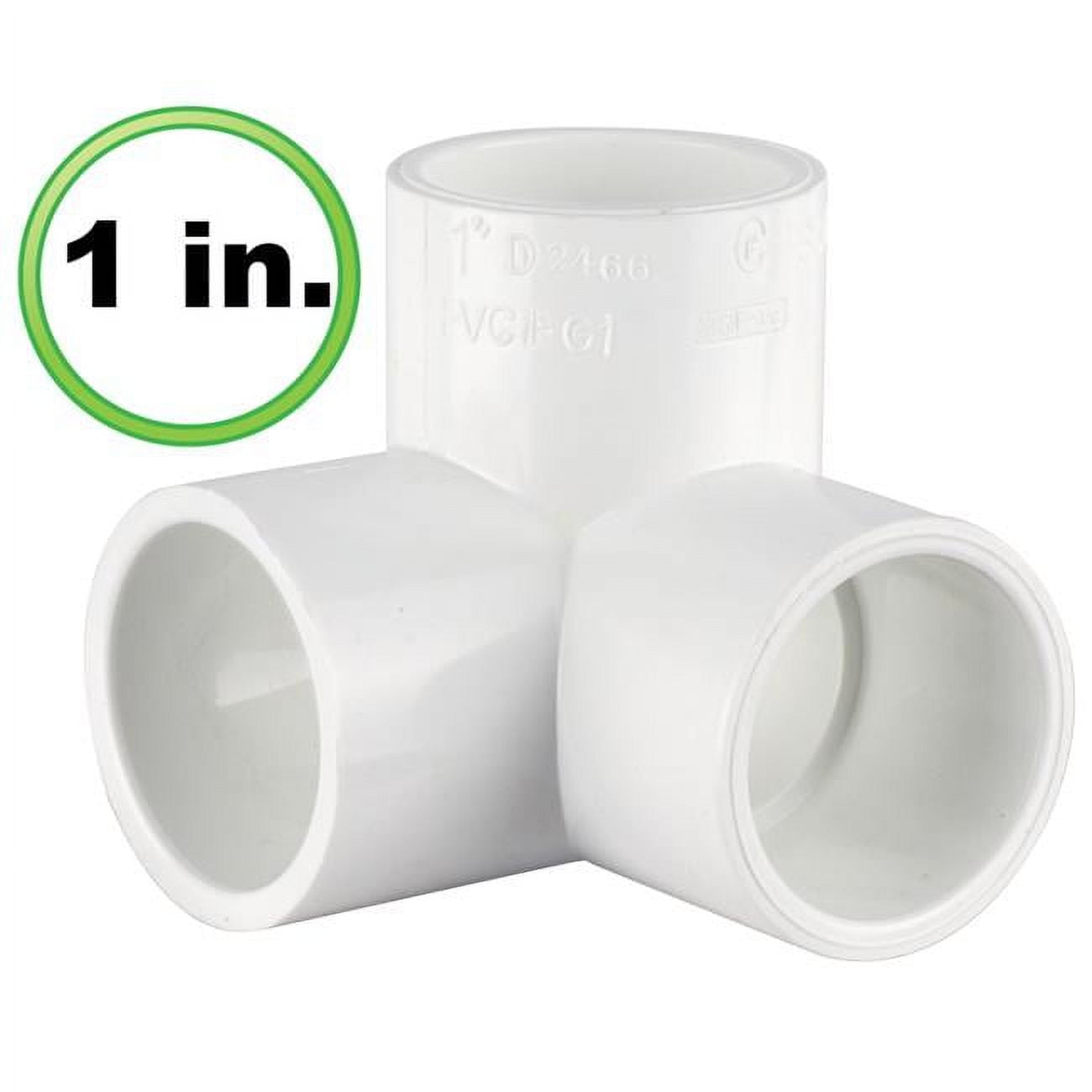 Circo 1 in. 3 Way L PVC Pipe Fitting - Utility Grade - Walmart.com