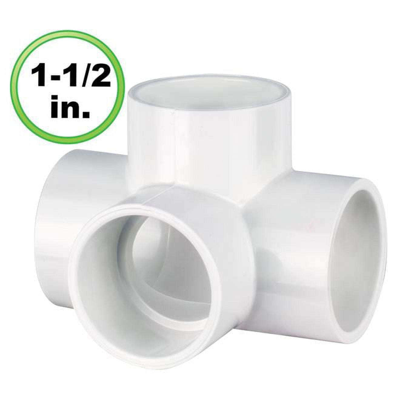 Circo 1 in. 4 Way LT PVC Pipe Fitting - Utility Grade - Walmart.com