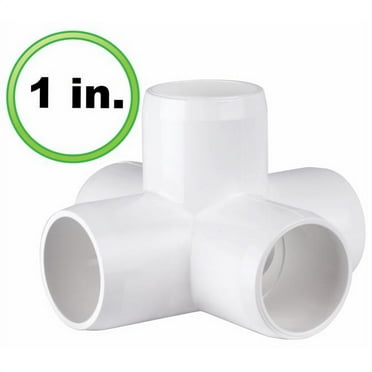 4 way L/T 2" - Utility Grade 4 Way PVC Fitting - Walmart.com