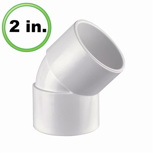 Circo 2 in. 45 Degree Utility Grade PVC Fitting - Walmart.com