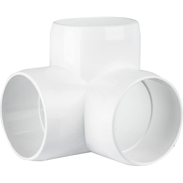 Circo Innovations Inc. 3 Way L Shape PVC Fitting Connector - Walmart.com
