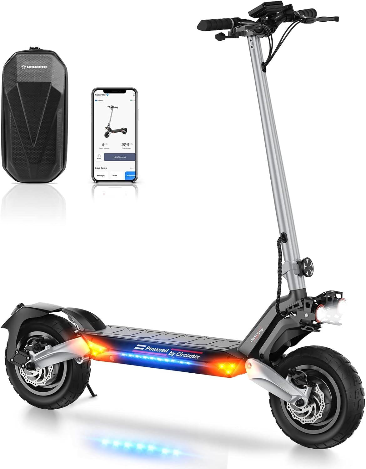 Circooter Electric Scooter, 330LBS Max Load, 28-40 Miles Max Range, 28 ...