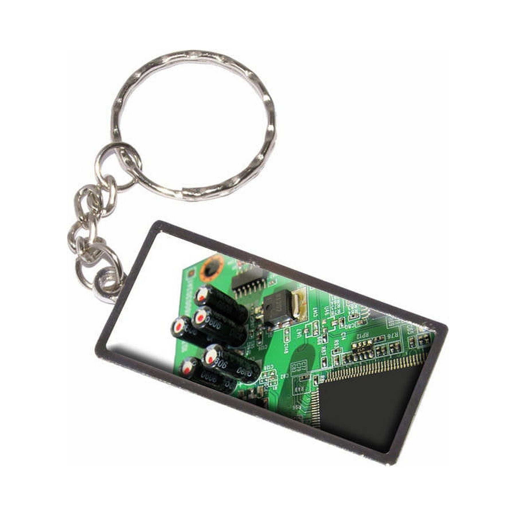 Circuit Board Resistors Processors Keychain Key Chain Ring - Walmart.com