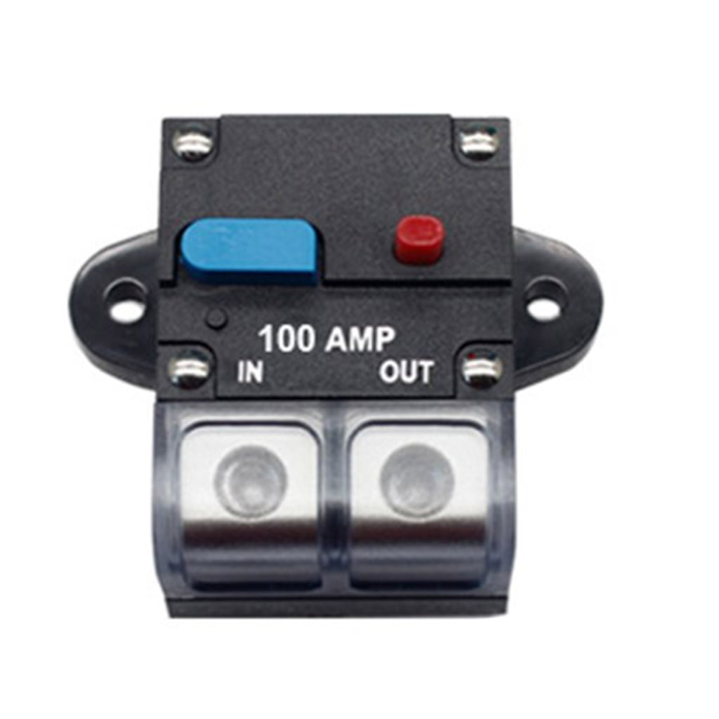 Circuit Breaker 12V-48VDC with Switch Button 50-300Amp Solar Breaker ...