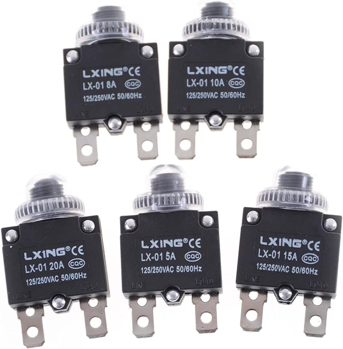 Circuit Breaker 1pc,Overload Protector Thermal Switch 2 Pin Circuit ...