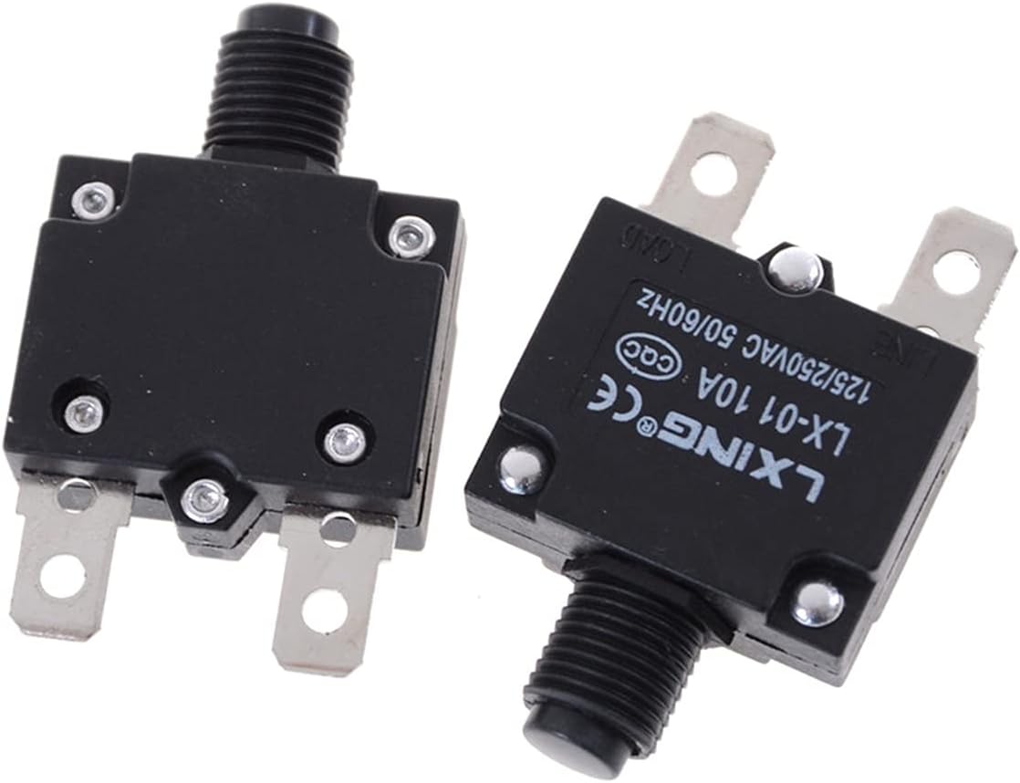 Circuit Breaker 1pcs Thermal Switch Circuit Breaker Overload Protector ...