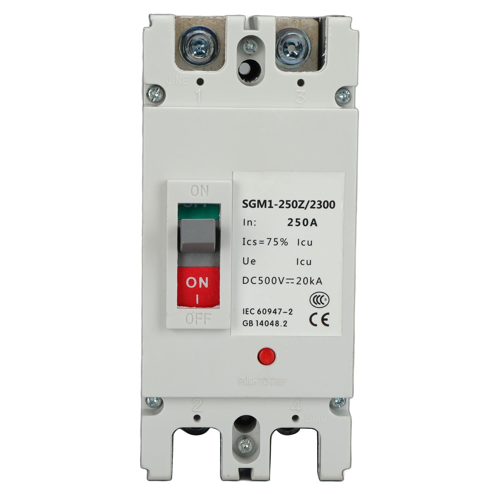 Circuit Breaker 2P MCCB Solar Battery Protection Switch Isolator ...