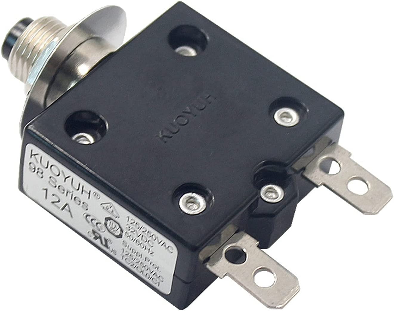 Circuit Breaker 98 Series 12A Manual Reset Thermal Overload Protector ...