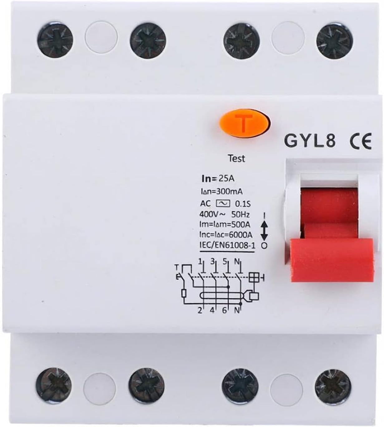 Circuit Breaker Automatic Smart Protection Switch 4P AC400V 25A 40A 63A ...