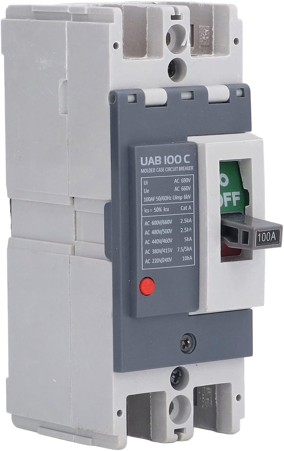 Circuit Breaker, Battery Protection Switch Isolator AC 660V 100A Easy ...