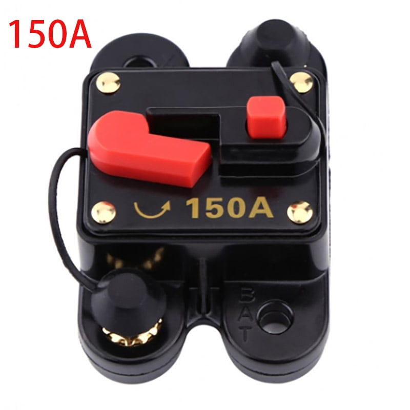 Circuit Breaker DC 12V-48V for Car Marine Boat Bike Stereo Audio Reset ...