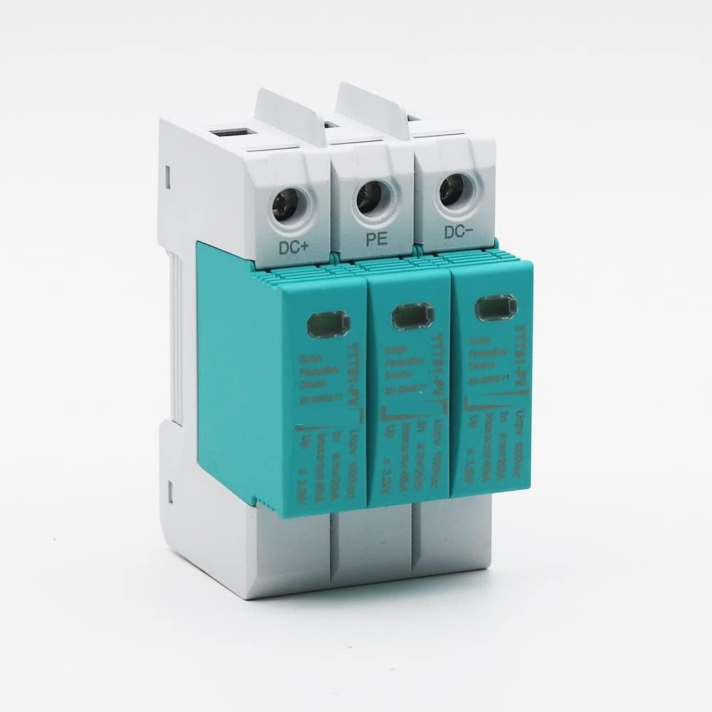 Circuit Breaker DC SPD 3P 1000V 20KA~40ka DIN Rail Solar Outdoor Power ...