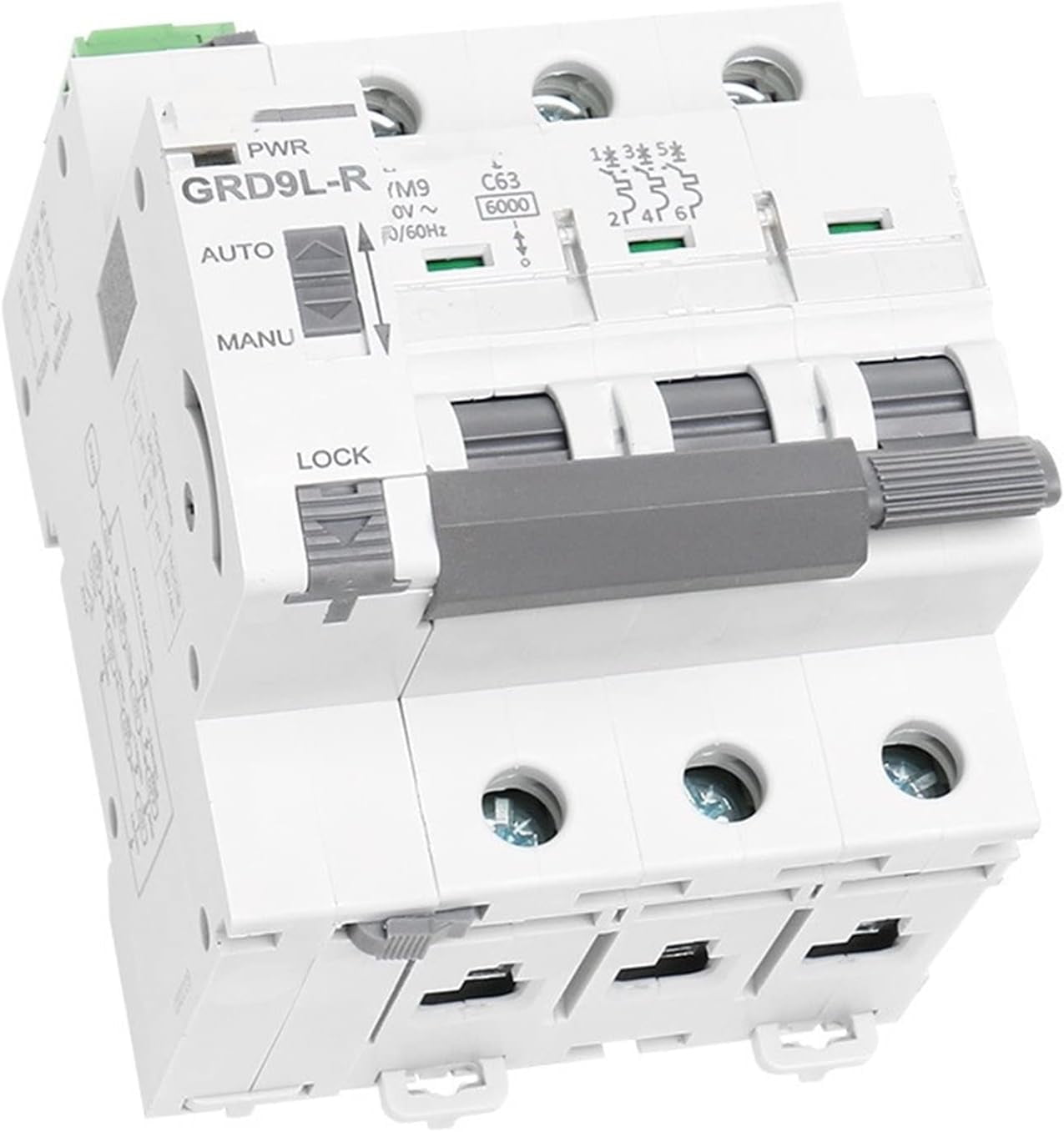 Circuit Breaker DIN Rail Automatic Circuit Recloser Mini Breaker GRD9L ...