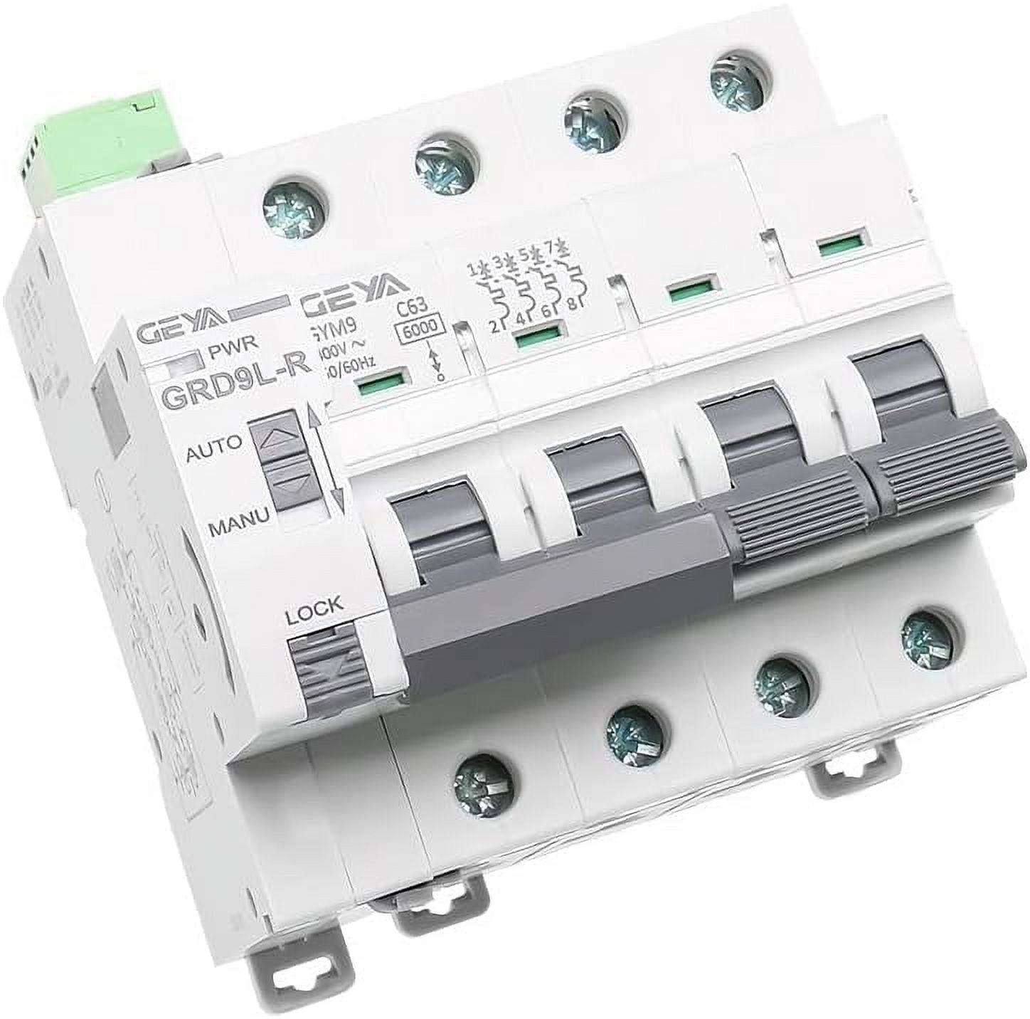 Circuit Breaker DIN Rail Automatic Circuit Recloser Mini Breaker GRD9L ...