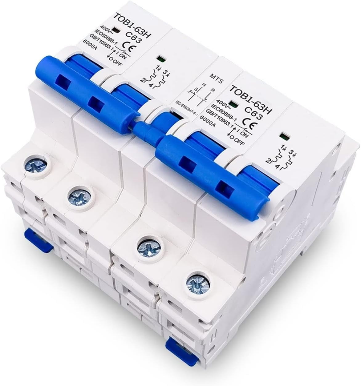 Circuit Breaker Dual Power Manual Transfer Switch Circuit Breaker MCB ...