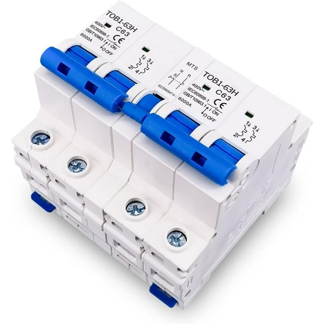 Circuit Breaker Dual Power Manual Transfer Switch Circuit Breaker MCB ...