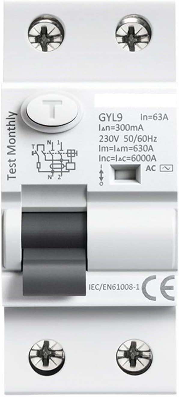 Circuit Breaker Gyl9 ac Type RCCB Electromagnetic Residual Current ...
