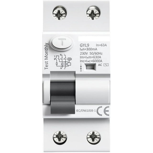 Circuit Breaker Gyl9 ac Type RCCB Electromagnetic Residual Current ...