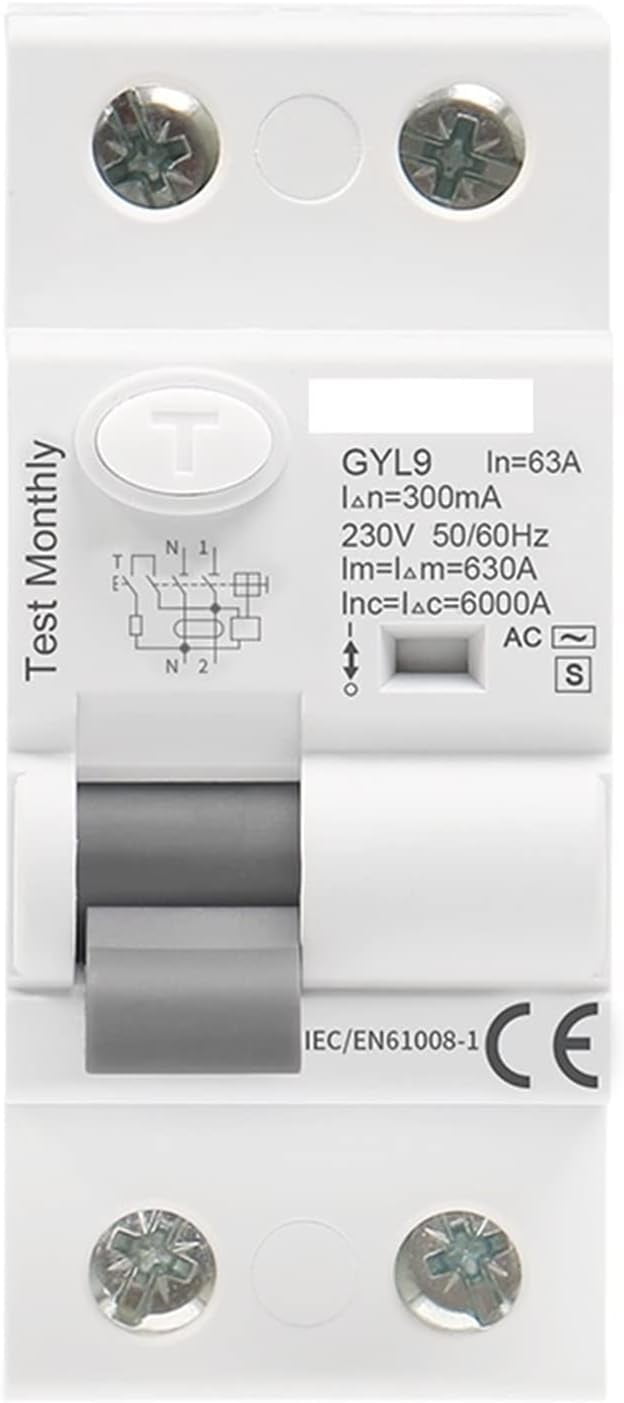 Circuit Breaker Gyl9 ac-s Tap Time Delay RCD RCCB ELCB Delay Type ...