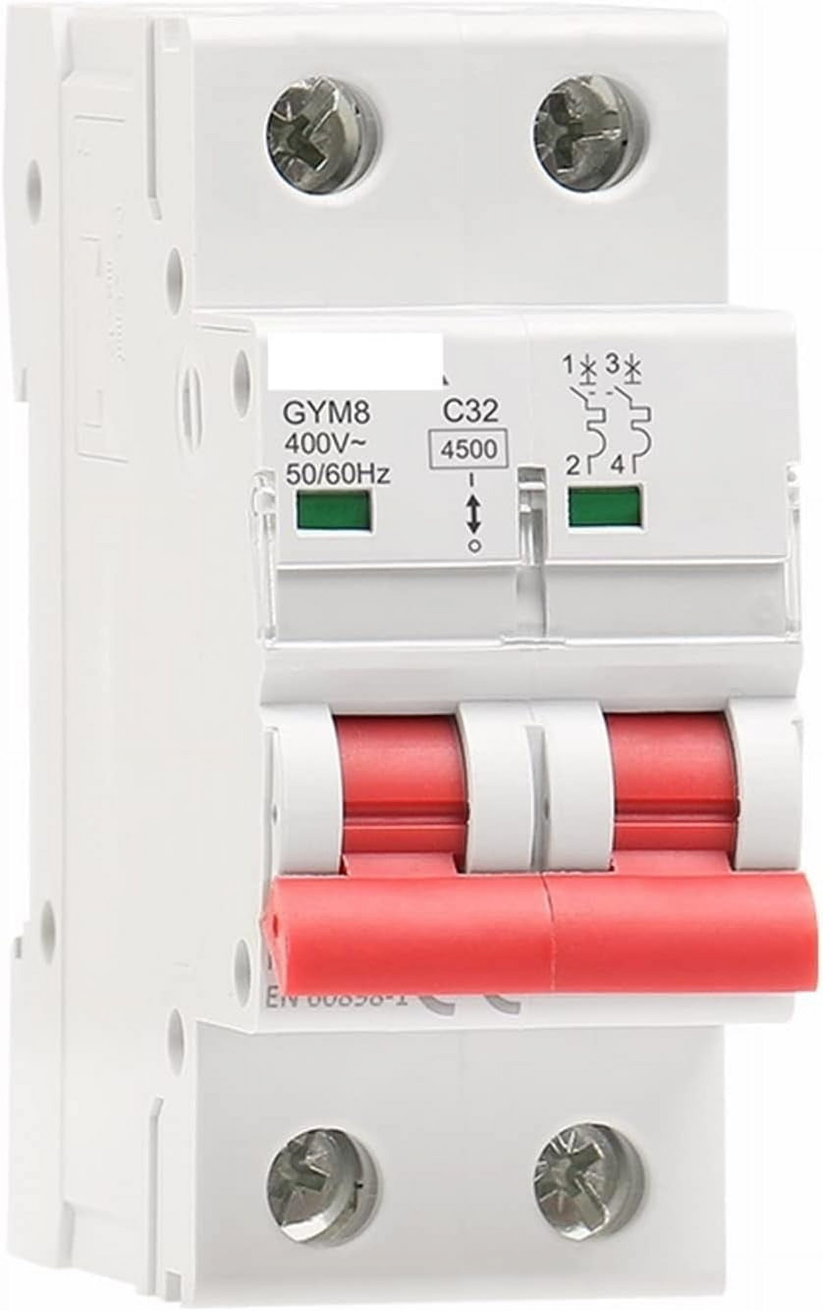 Circuit Breaker Gym8 Double Rod Din Rail MCB 4.5ka Miniature Circuit ...
