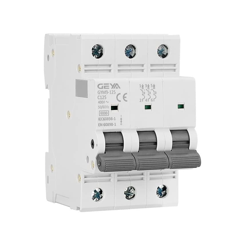 Circuit Breaker Gym9-125 MCB 3p 80A 100A 125A AC C C. Curve Switch ...