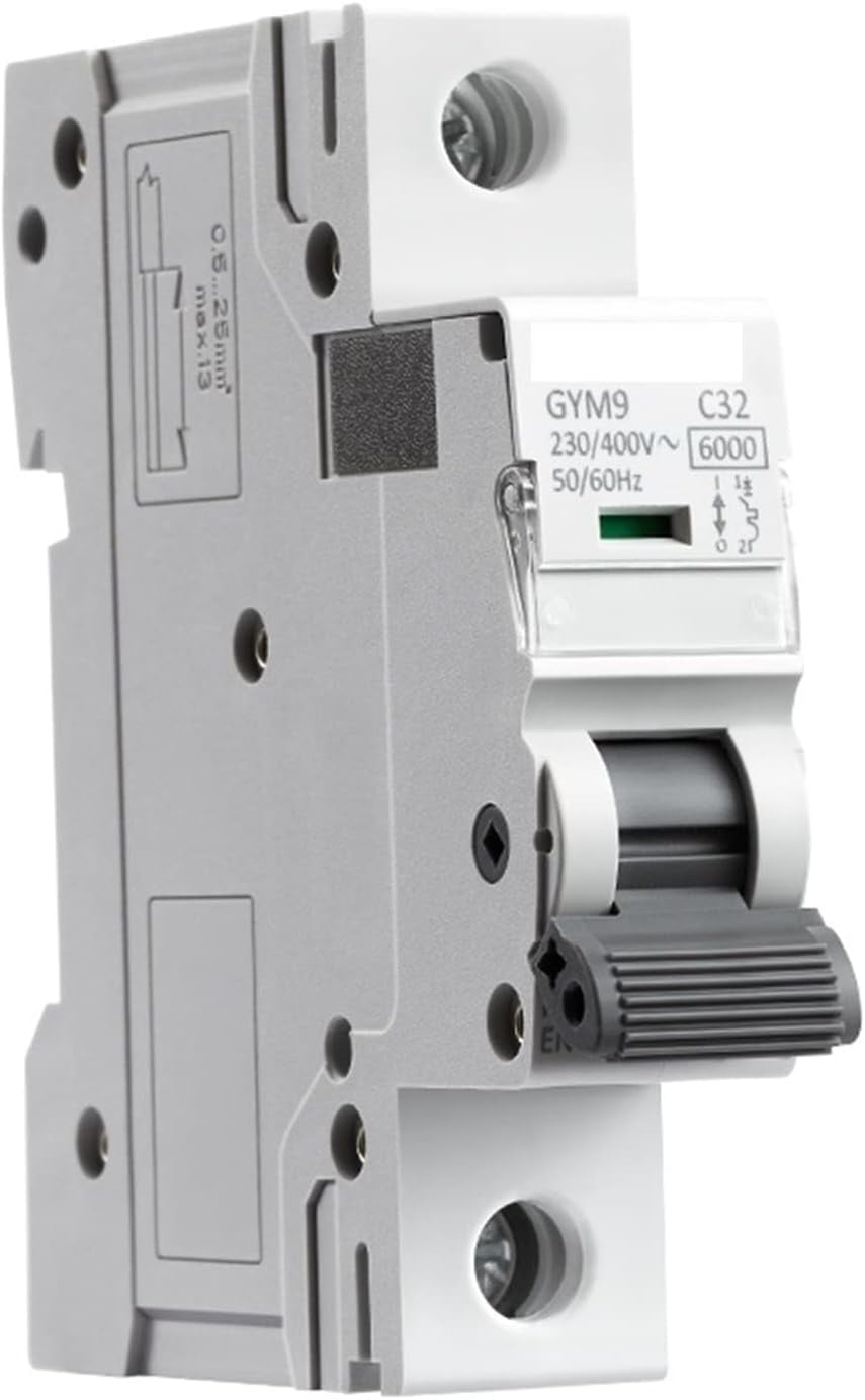 Circuit Breaker Gym9 1p MCB Din Rail 22 0V 400V Circuit Breaker 6a-63a ...