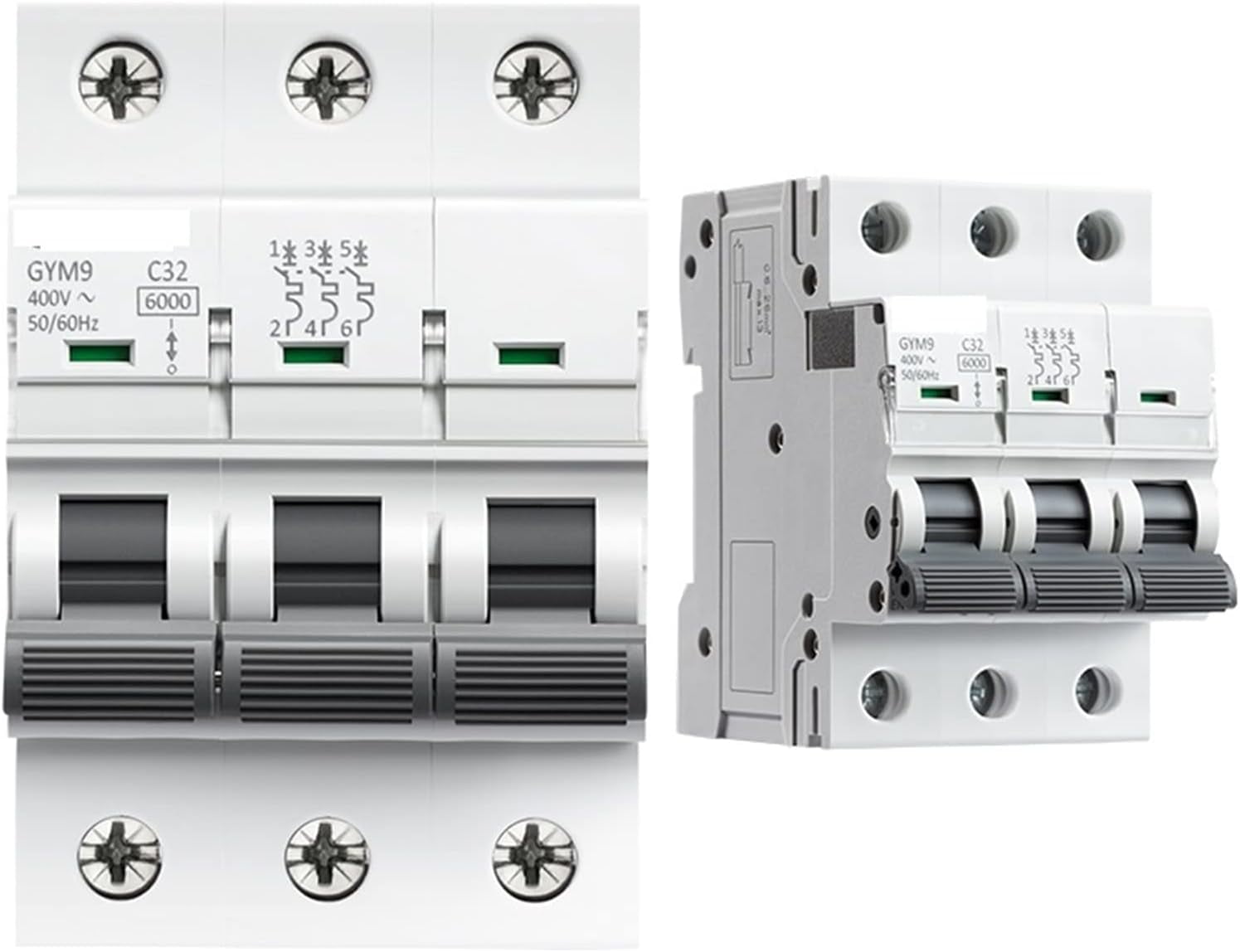 Circuit Breaker Gym9 3p 6ka Mini Din Rail Circuit Breaker 6a 10a 16a ...