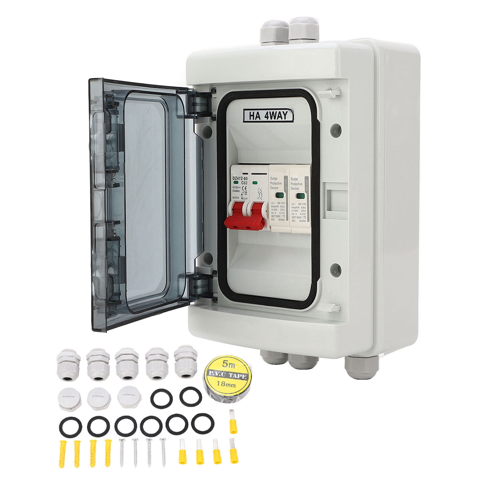 Circuit Breaker MCB Isolation Switch Protection Waterproof Distribution ...