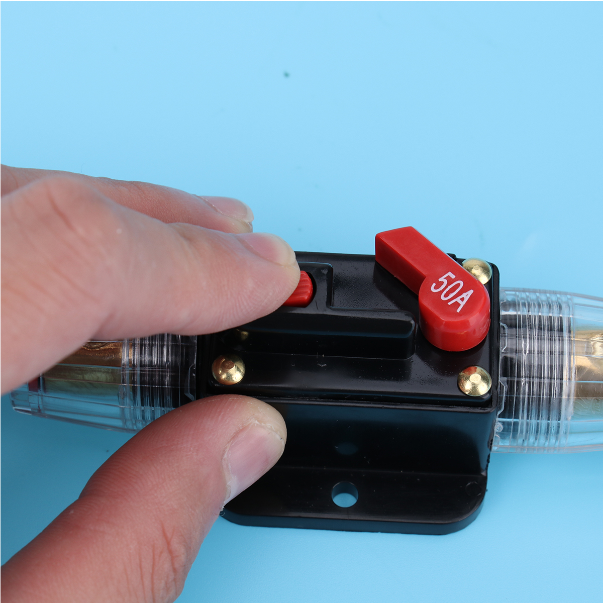 Circuit Breaker Reset Fuse,50A Auto Car Protection Stereo Switch Fuse ...