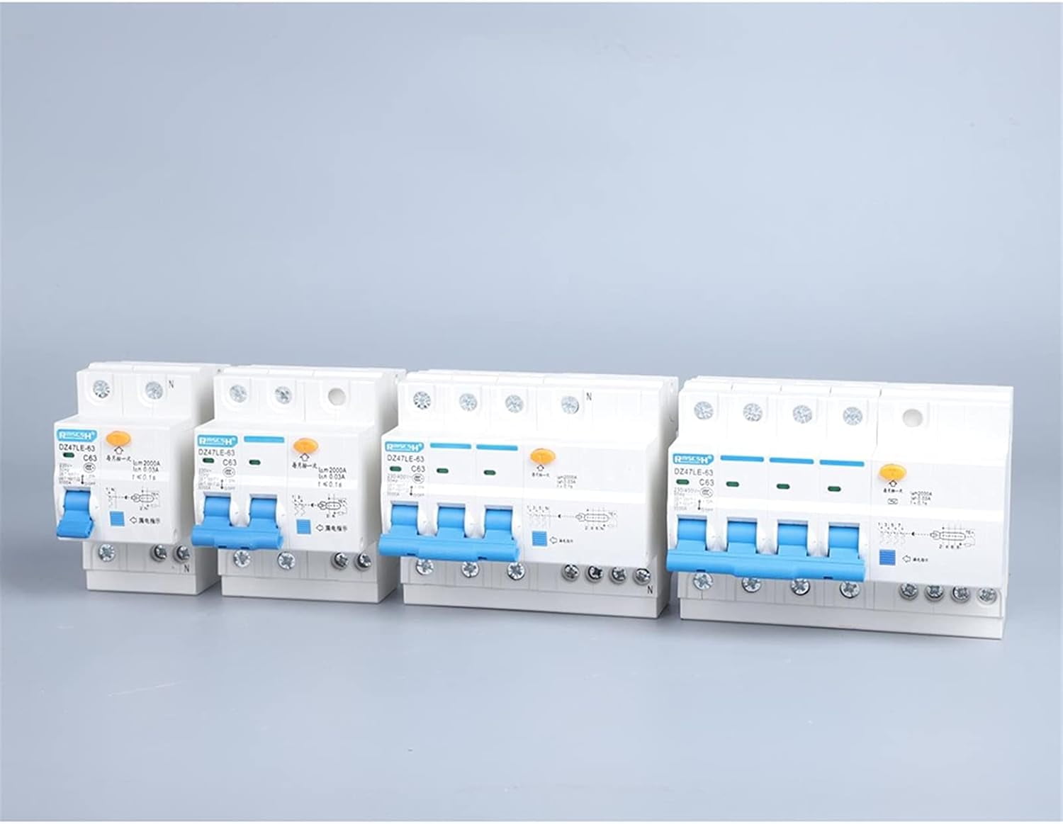 Circuit Breaker Residual Current Operated Circuit Breaker Leakage Protective Circuit Breaker ...