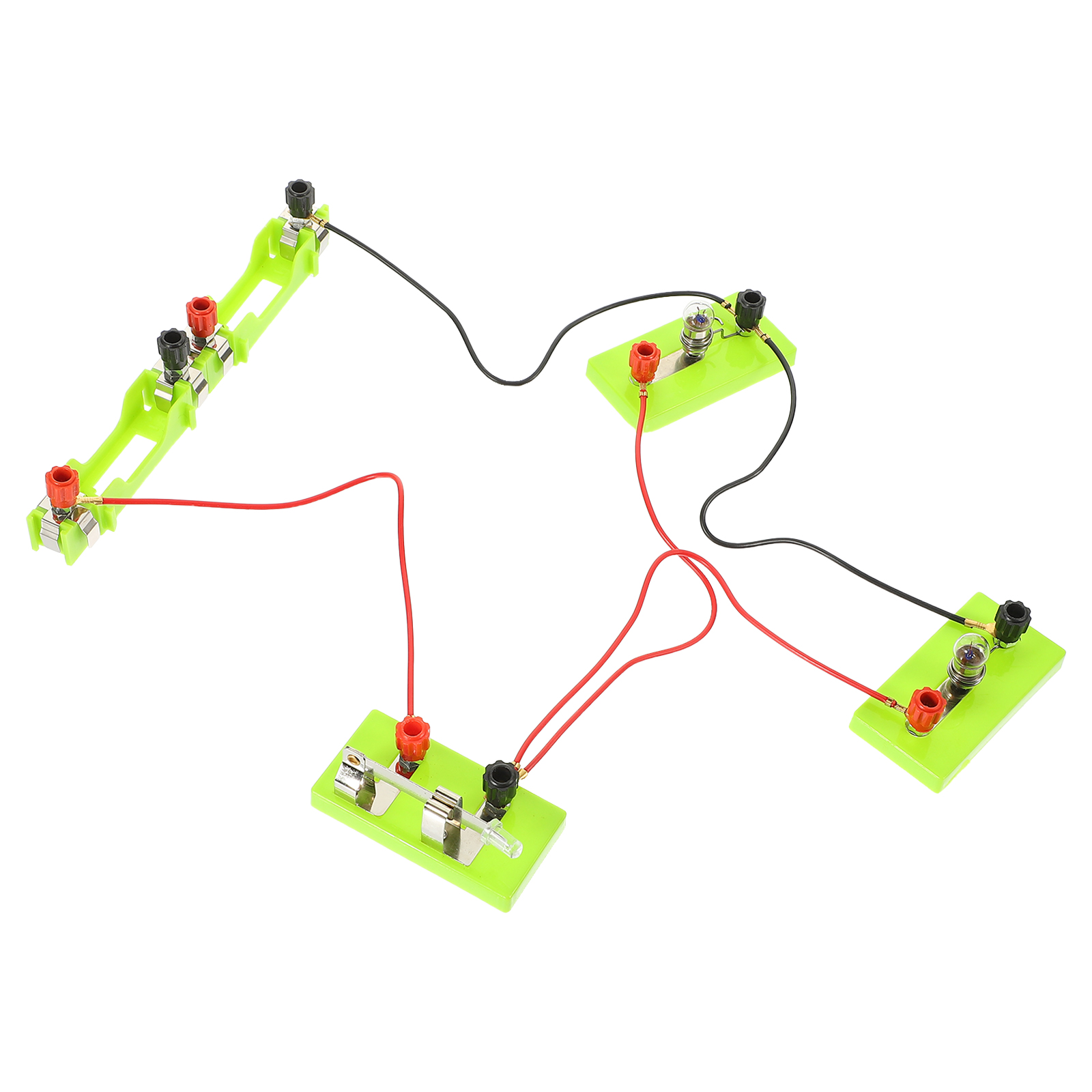 Circuit Experiment Box Physics Battery Holder Child Primary School for ...