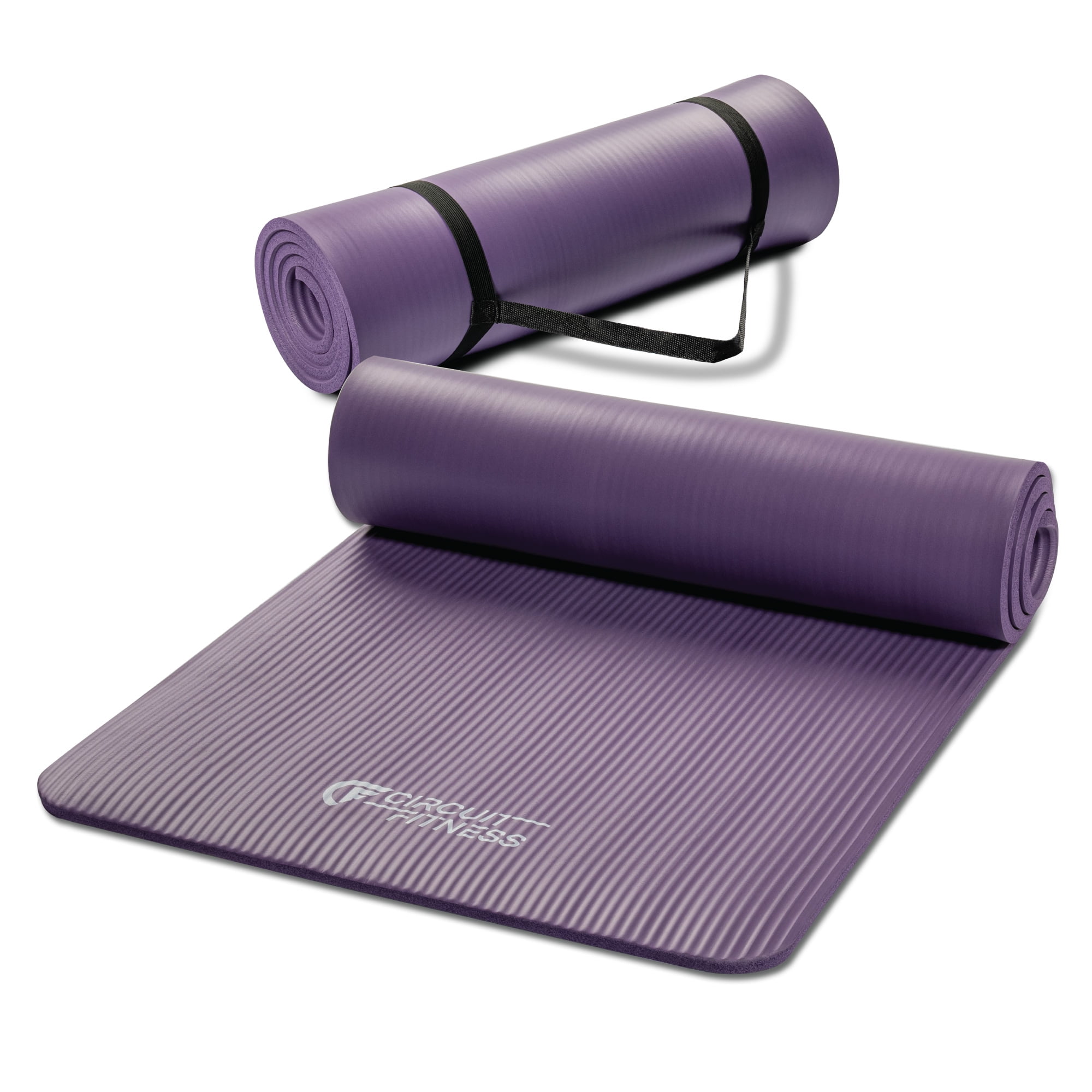 Circuit Fitness by Marcy Non-Slip Multi-Purpose Exercise Yoga Mats with ...