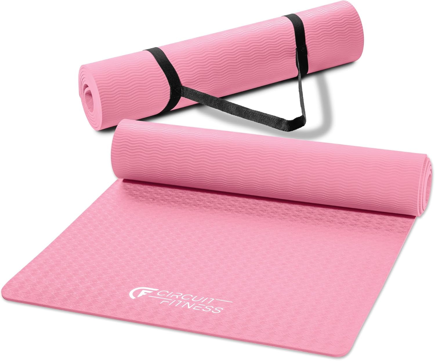 Circuit Fitness by Marcy Non-Slip Multi-Purpose Exercise Yoga Mats with ...