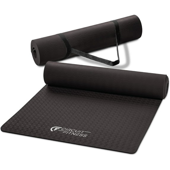 Circuit Fitness by Non-Slip Multi-Purpose Exercise Yoga Mats with ...